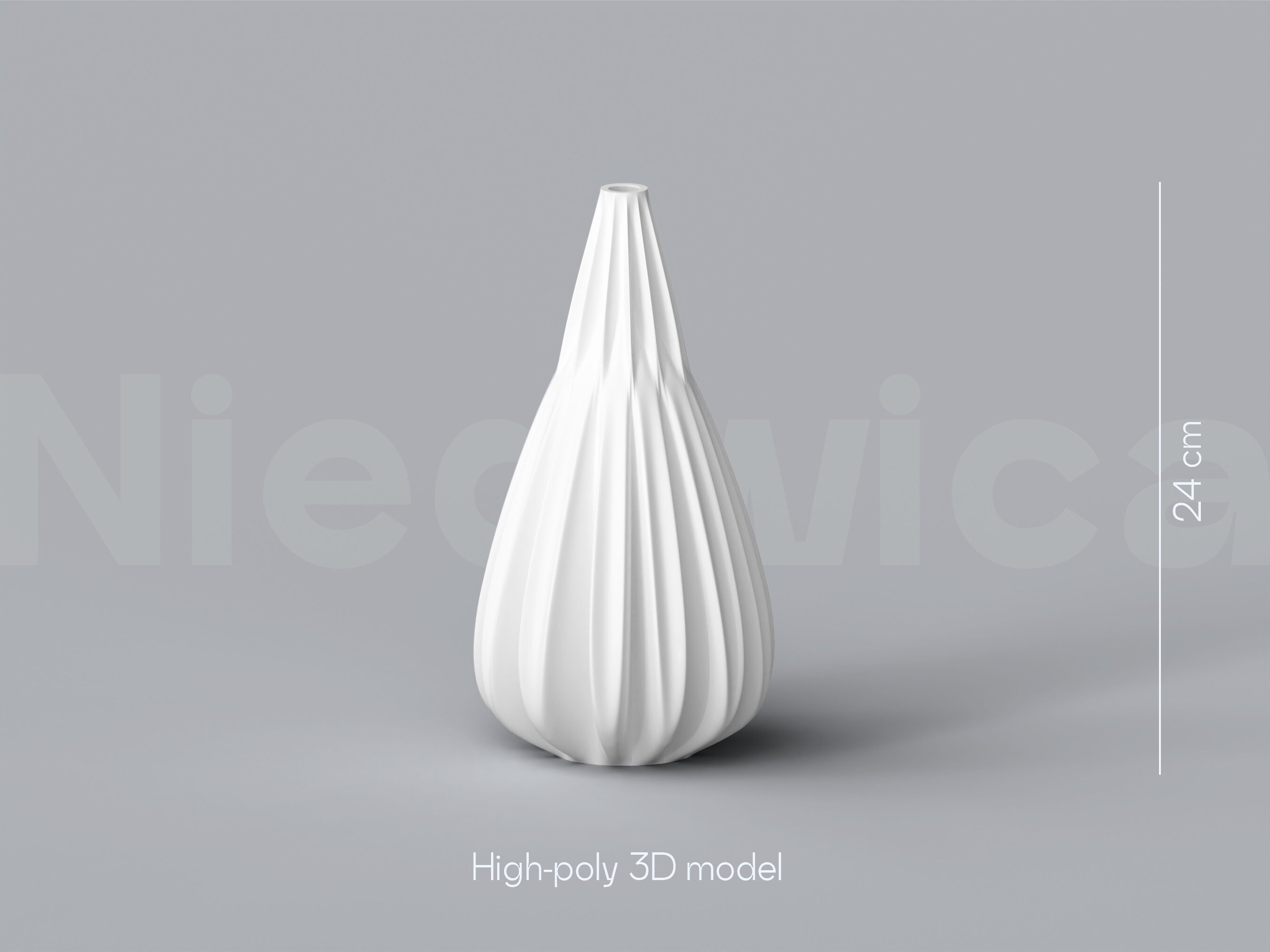 Decorative Vase Set Printable Vase Stl Files 3D Models Vase Collection ...