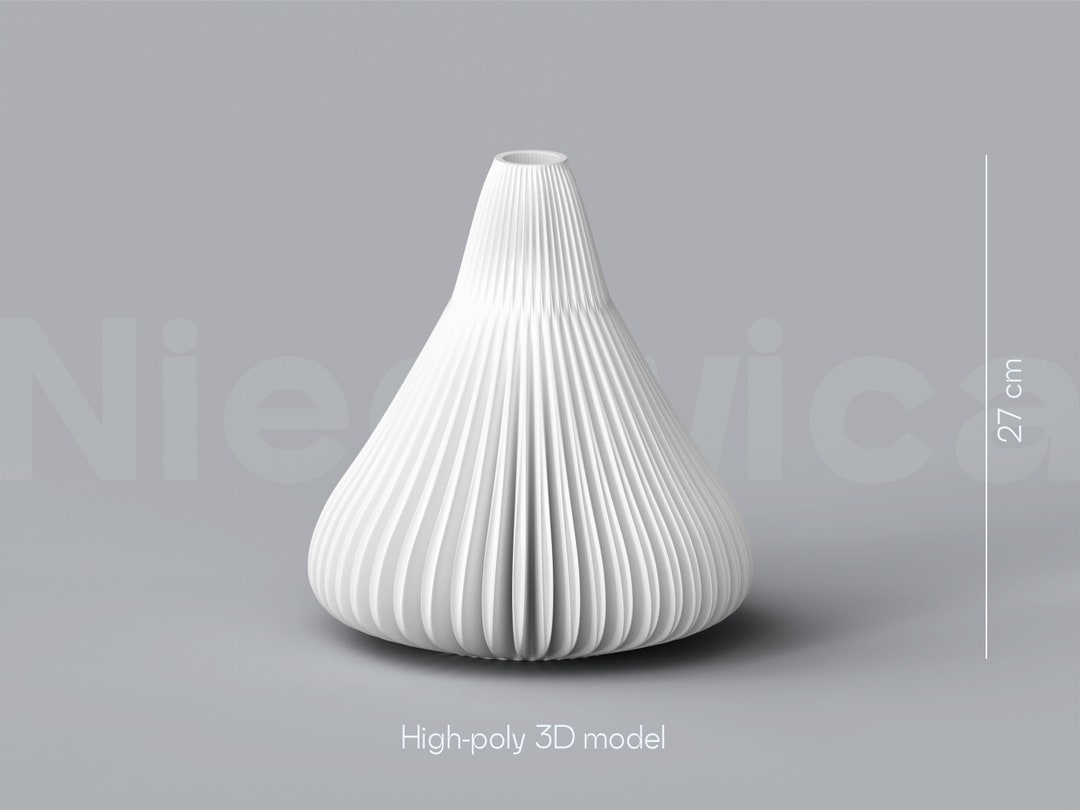 Parametric Vase STL File - Intricate 3D Printable Design for Resin ...