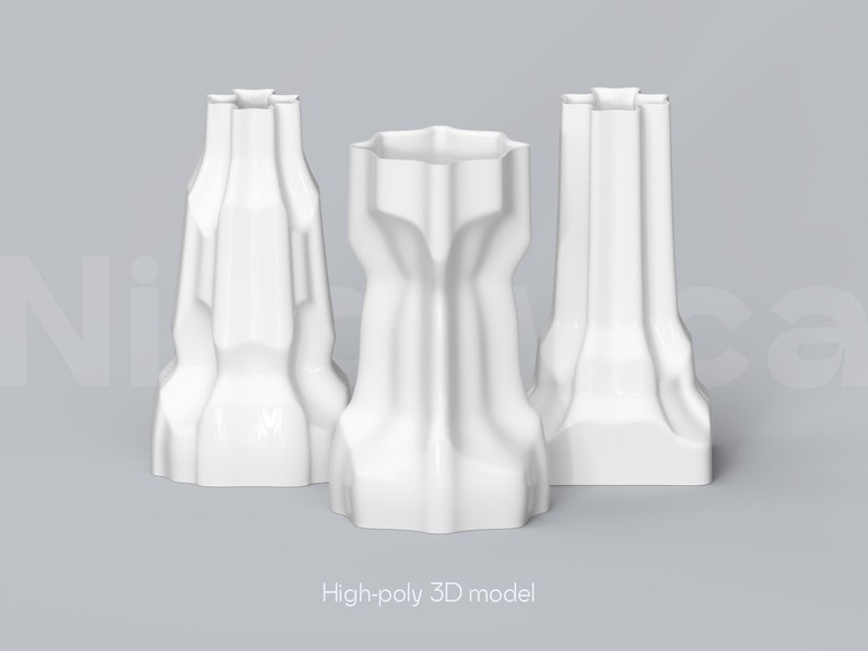 Decorative Vase Set / Printable Vase / Stl Files / 3D Models / Niedwica ...