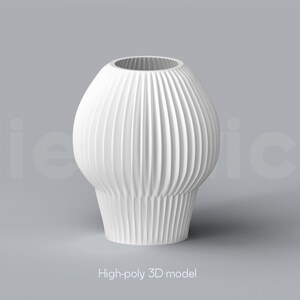 Decorative Vase Set Printable Vase Stl Files 3D Models Vase Collection ...