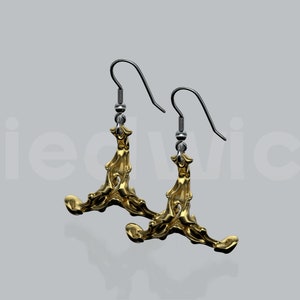 3D Jewelry Collection: 9 Unique STL 3D Models Earrings and Pendants ...
