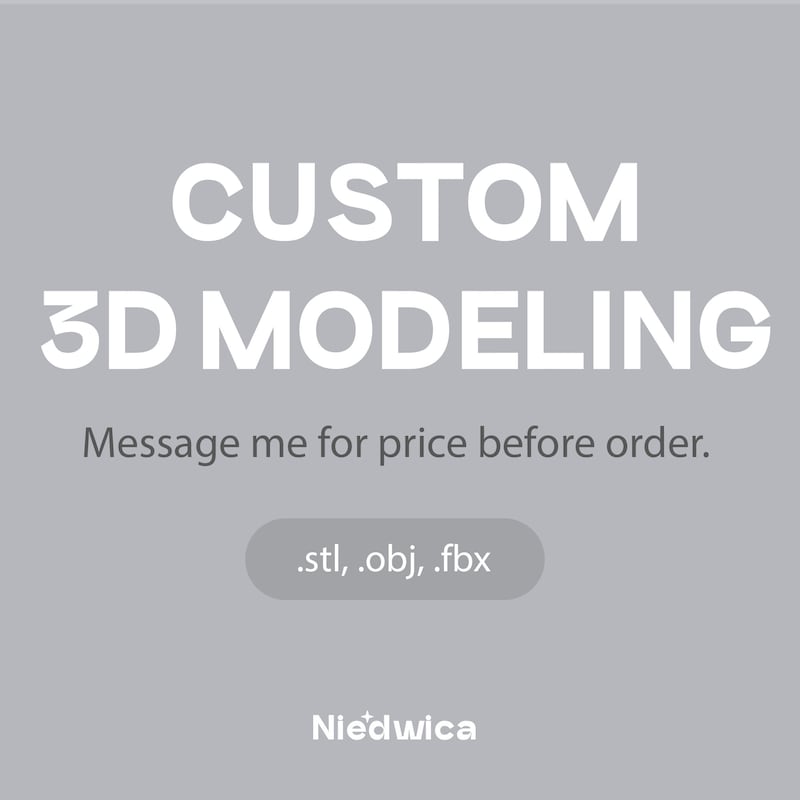3d Model Commission - Etsy