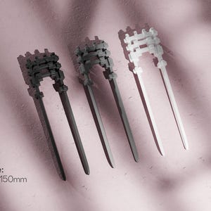 3d Print STL Digital File, Resin Hair 3d Stl Print File, STL Digital ...