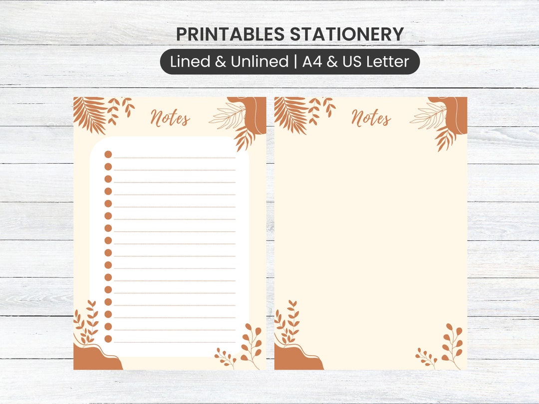 Letter Writing Papers , Flora Writing Papers, Downloadable Letter ...
