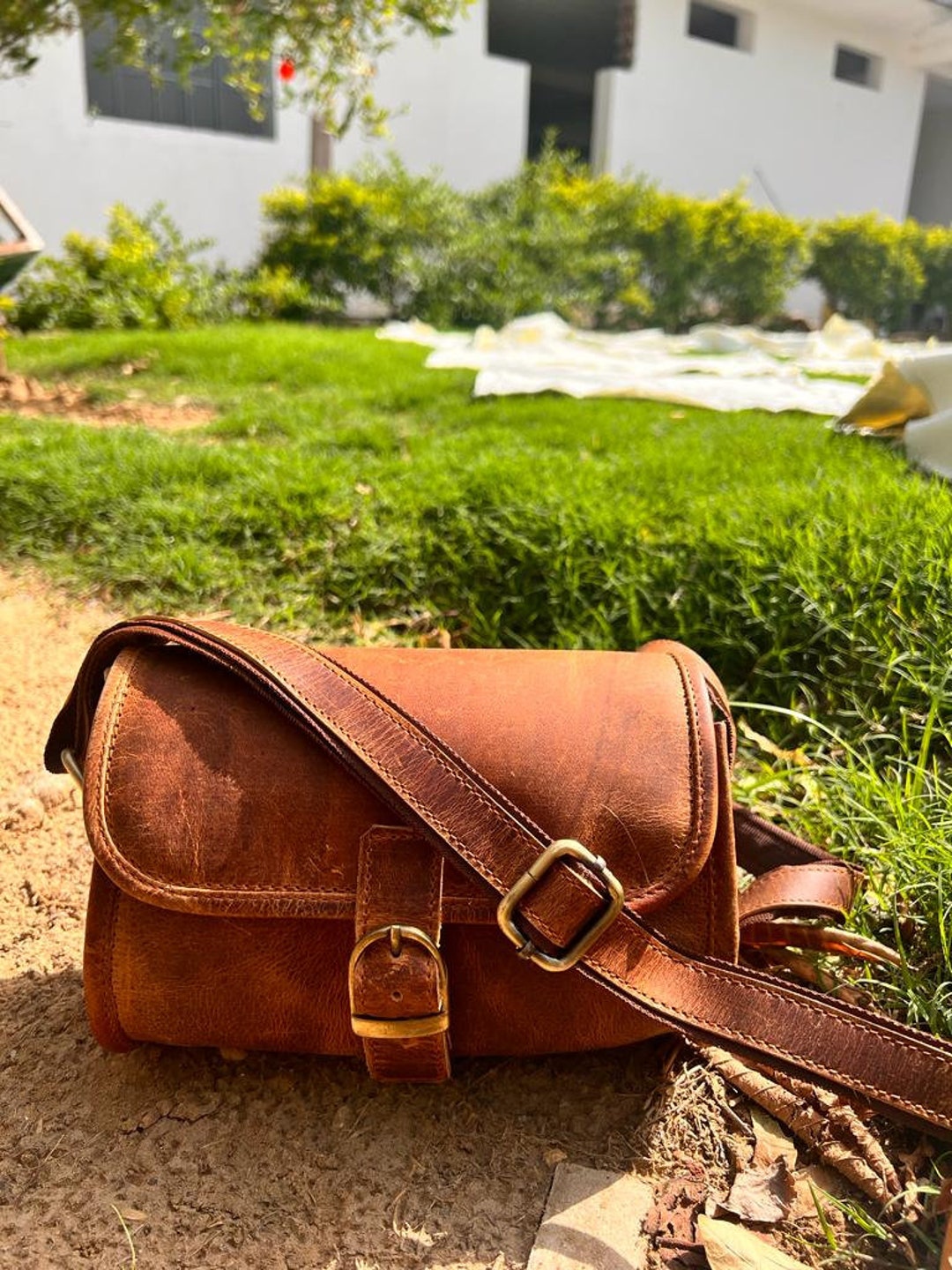 Leather Round Crossbody Bag,leather Round Bags for Women ,leather ...