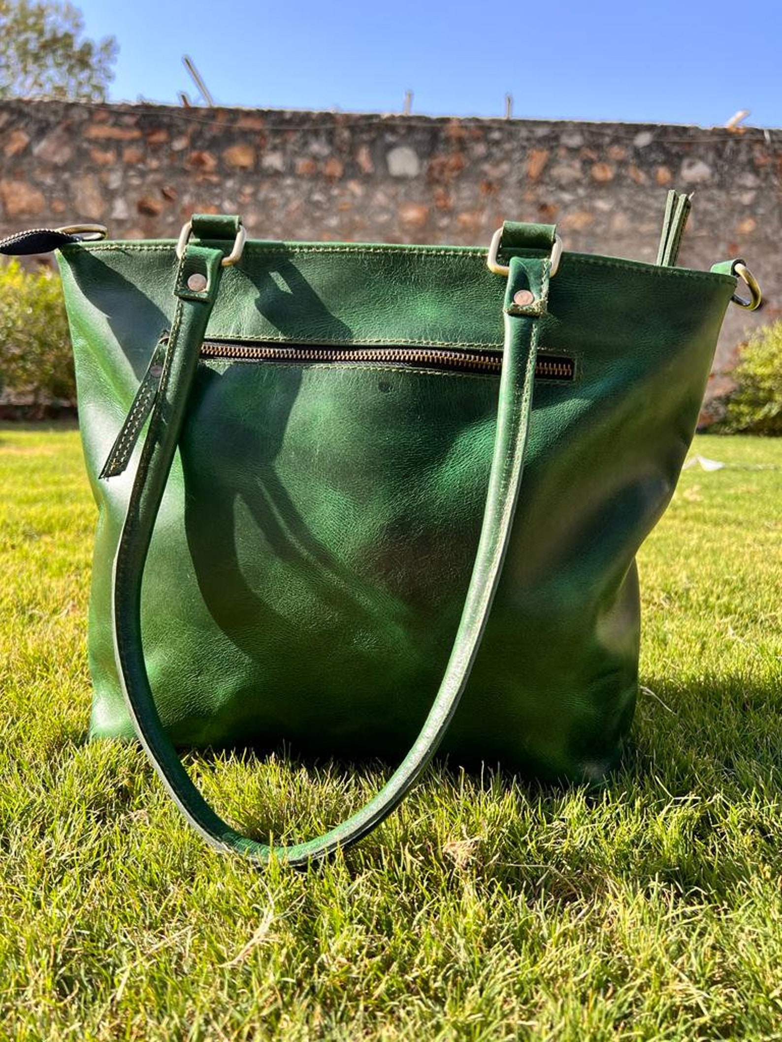 THE Original Classic Leather Tote Bag Crossbody Bag With - Etsy