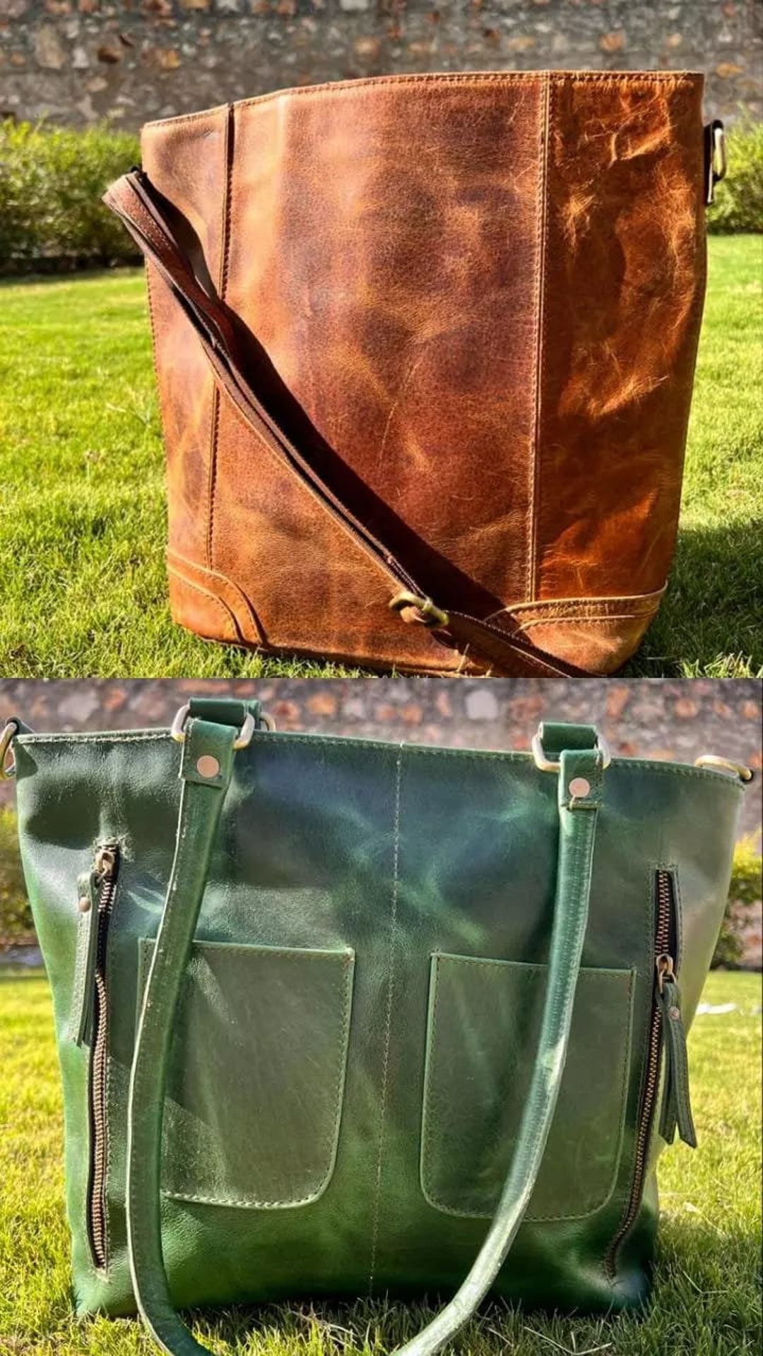 THE Original Classic Leather Tote Bag Crossbody Bag With - Etsy