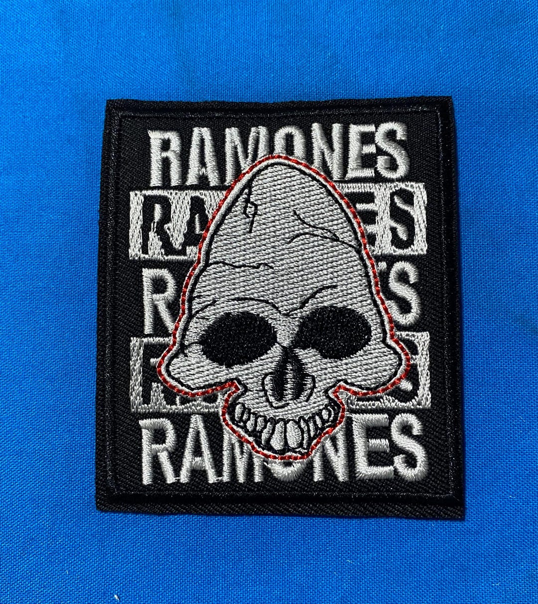 Ramones Hard Rock Band Embroidered Iron on Patch Approx 3" X 3.25" - Etsy