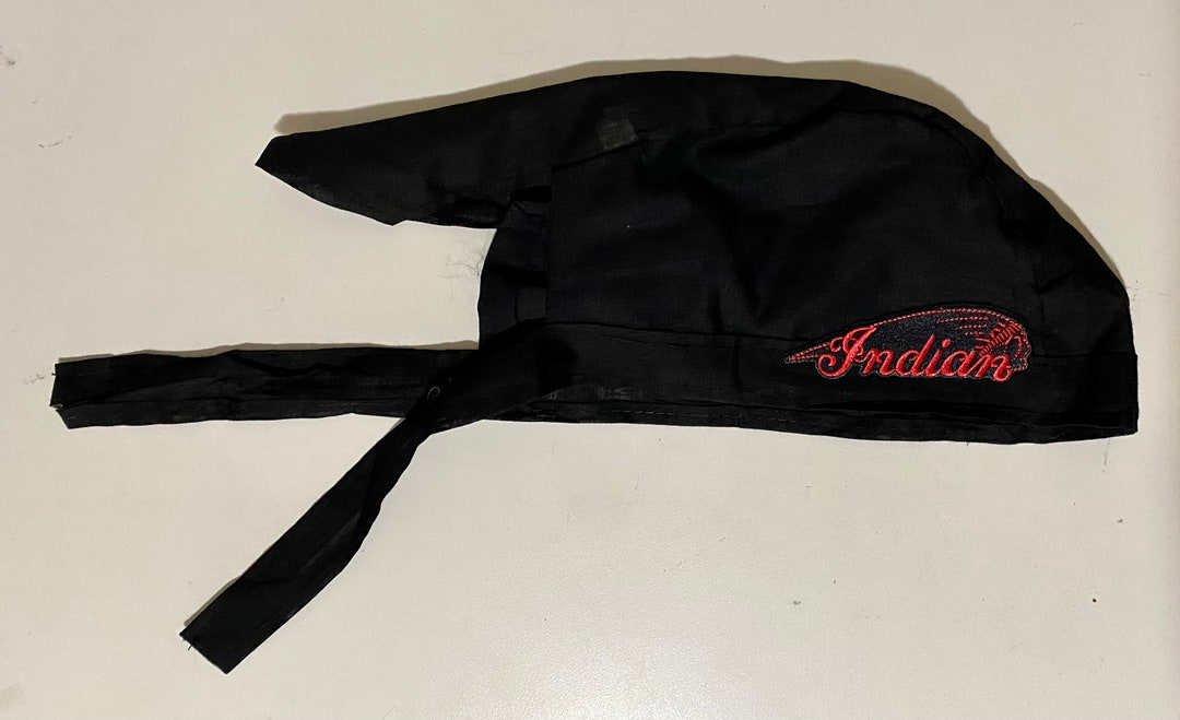 Biker Doo Rag Indian Motorcycle Applique' Patch Embellished - Etsy