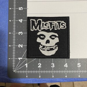 MISFITS Hard Rock Band Iron on Patch - Etsy