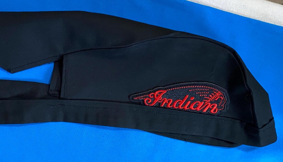 Indian Motorcycle Doo Rag W/ Applique' Patch - Etsy