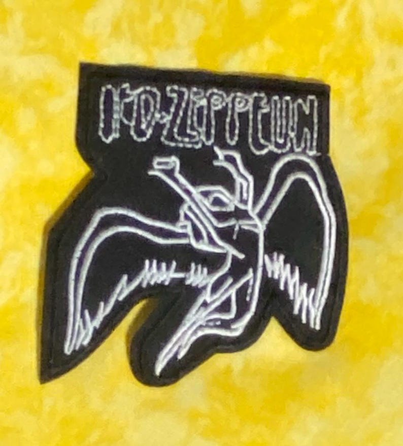 Led Zeppelin Iron on Embroidered Patch 3" X 3" - Etsy