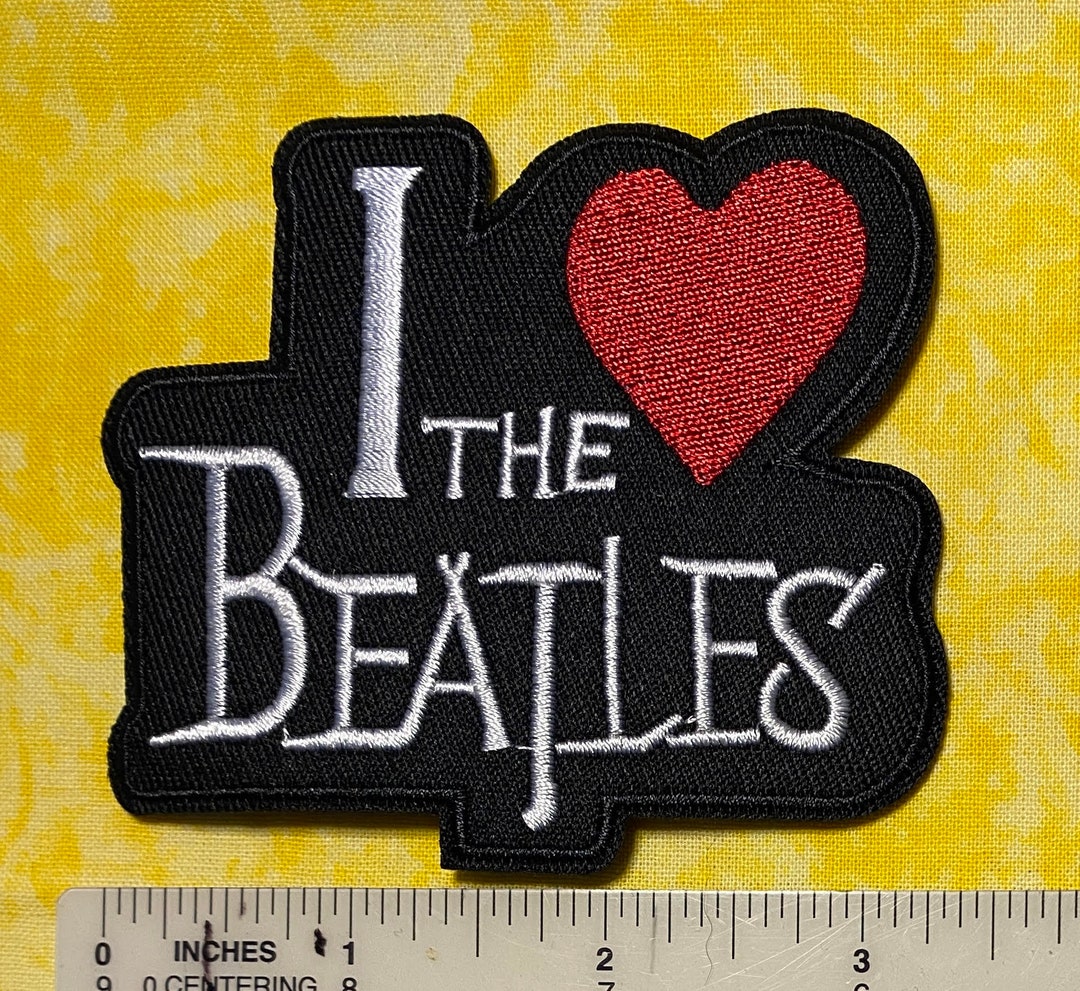 I Love the Beatles Iron on Patches for Music Lovers and Collectors - Etsy