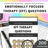 Person-centered Therapy Questions Bundle Emotional Awareness, Grief ...