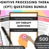 Person-centered Therapy Questions Bundle Emotional Awareness, Grief ...
