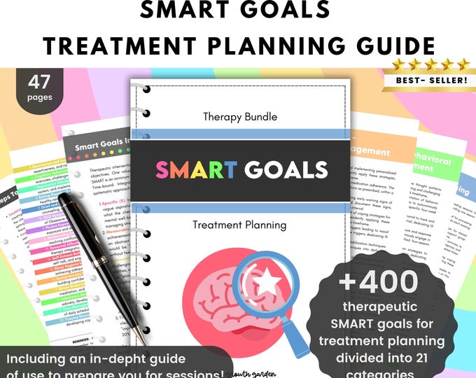 Therapy Cheat Sheet Goals PDF | Therapeutic Intervention Digital ...