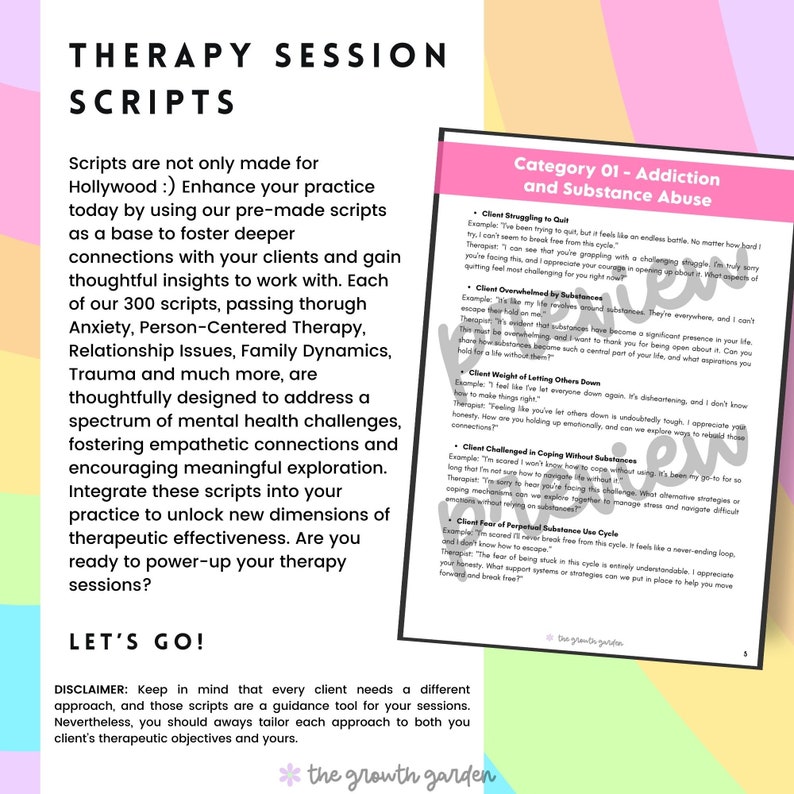 Therapy Worksheets Mega Bundle - Progress Notes, Session Scripts, SMART ...