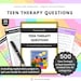 Person-centered Therapy Questions Bundle - Emotional Awareness, Grief ...
