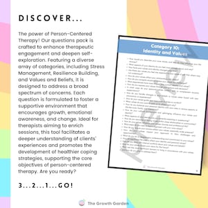 Person-centered Therapy Questions Bundle - Carl Rogers, Emotional ...