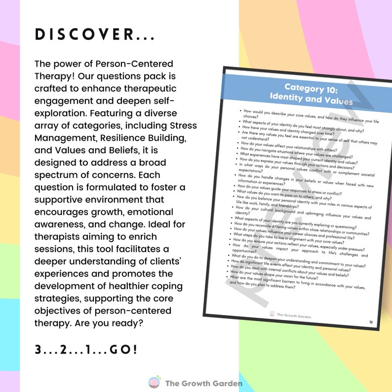 Person-centered Therapy Questions Bundle - Carl Rogers, Emotional ...