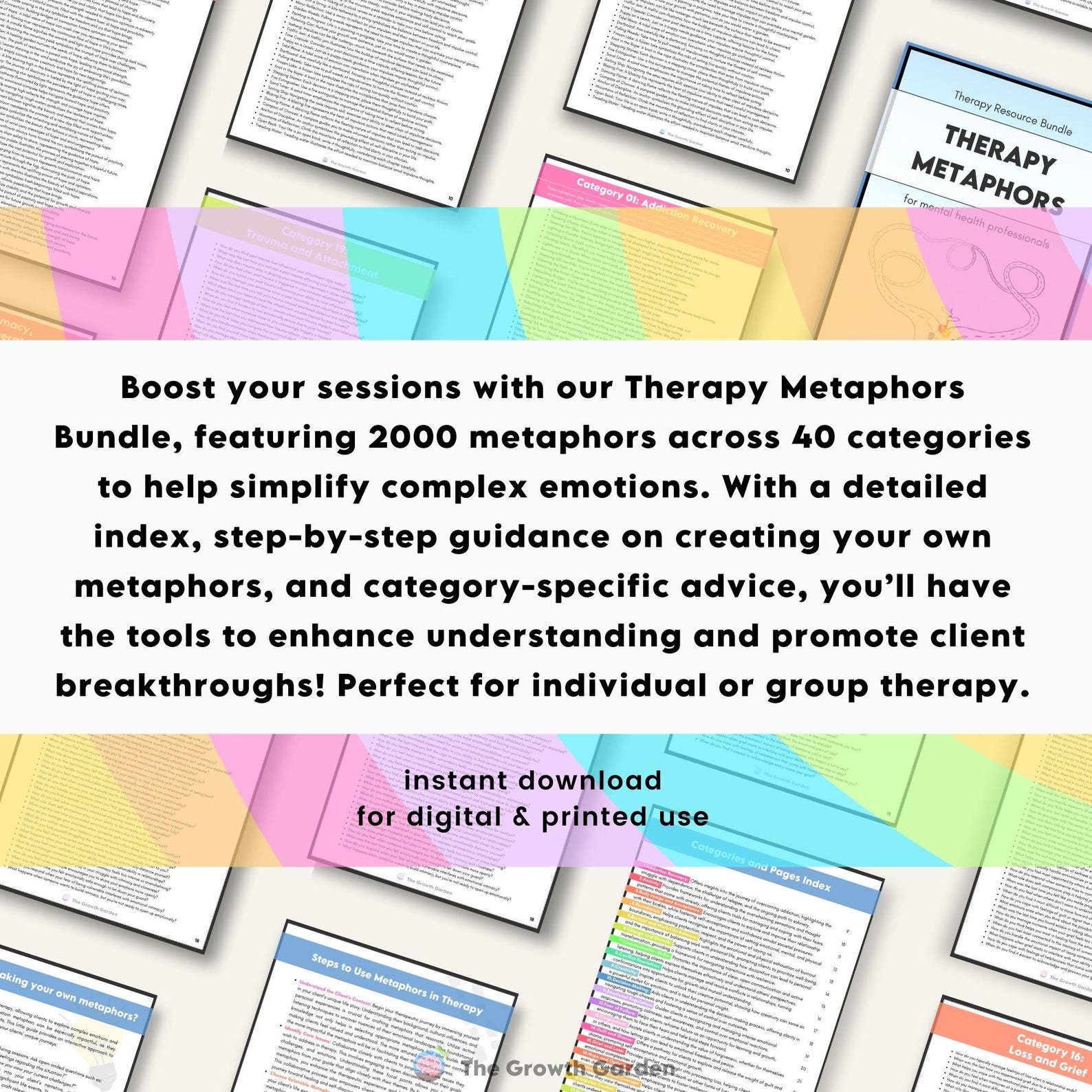 Therapy Metaphors | Counseling Tools for Client Engagement & Sessions ...