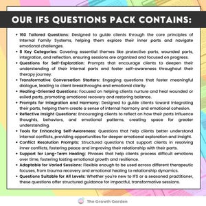 IFS Therapy Questions | Internal Family Systems Interventions for Parts ...