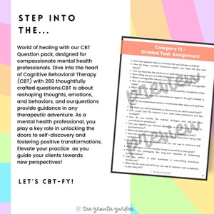 CBT Therapy Questions | 250+ Counseling Prompts & Interventions for ...