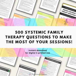 Person-centered Therapy Questions Bundle - Carl Rogers, Emotional ...