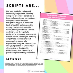Therapy Session Scripts - Therapists and Counselors Tool - Etsy Australia