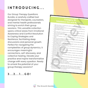 Group Therapy Questions | 400 Prompts for Emotional Awareness, Coping ...