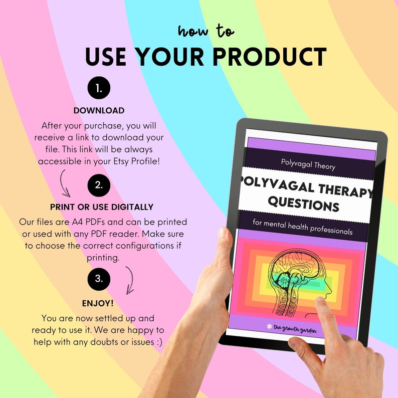 Polyvagal Therapy - Questions Bundle | Nervous System Regulation ...