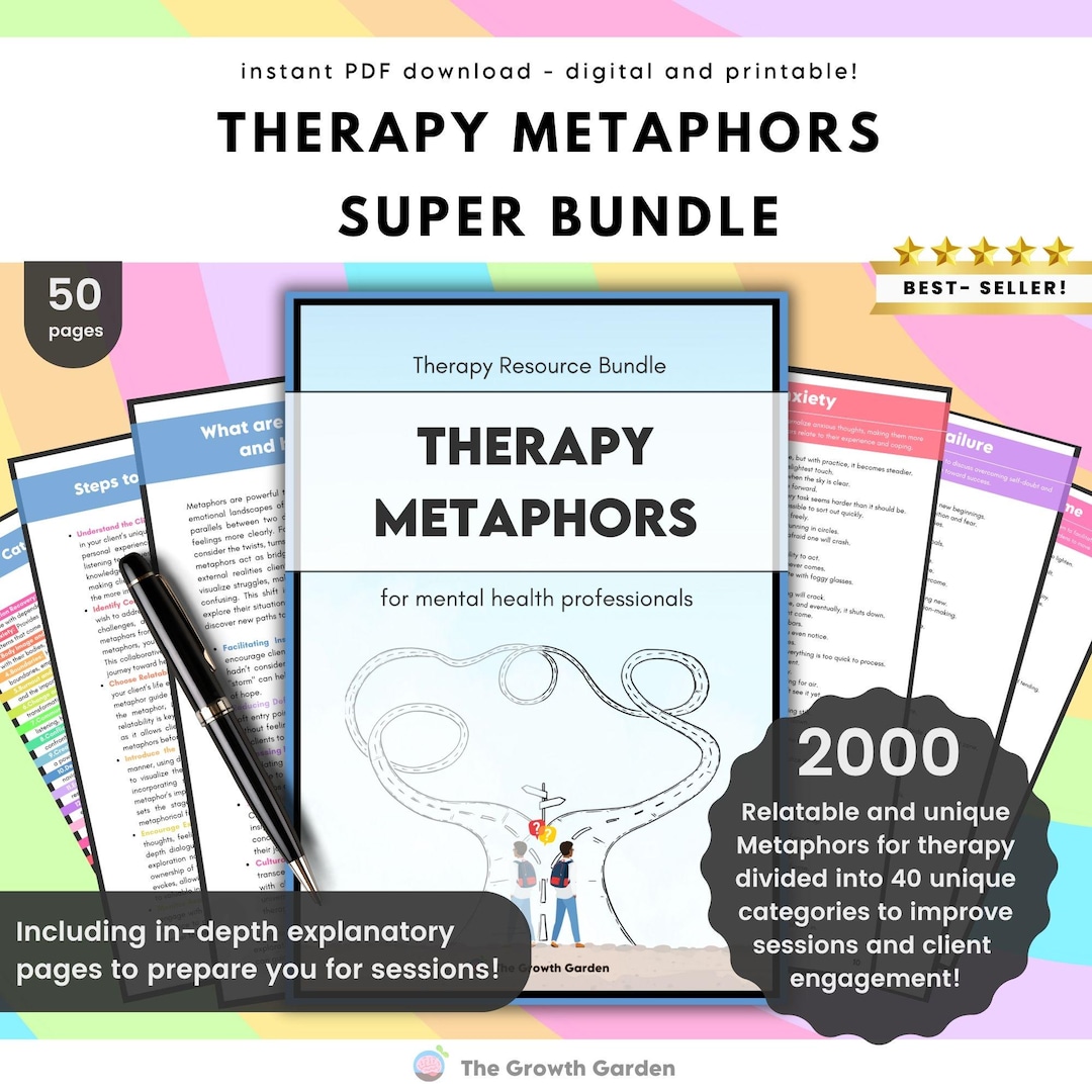Therapy Metaphors | Counseling Tools for Client Engagement & Sessions ...