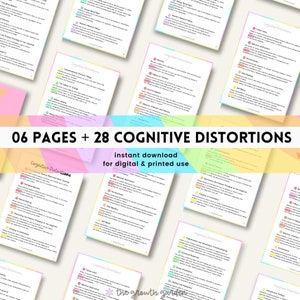 Cognitive Distortions List - Cognitive Distortions Cheat Sheet ...