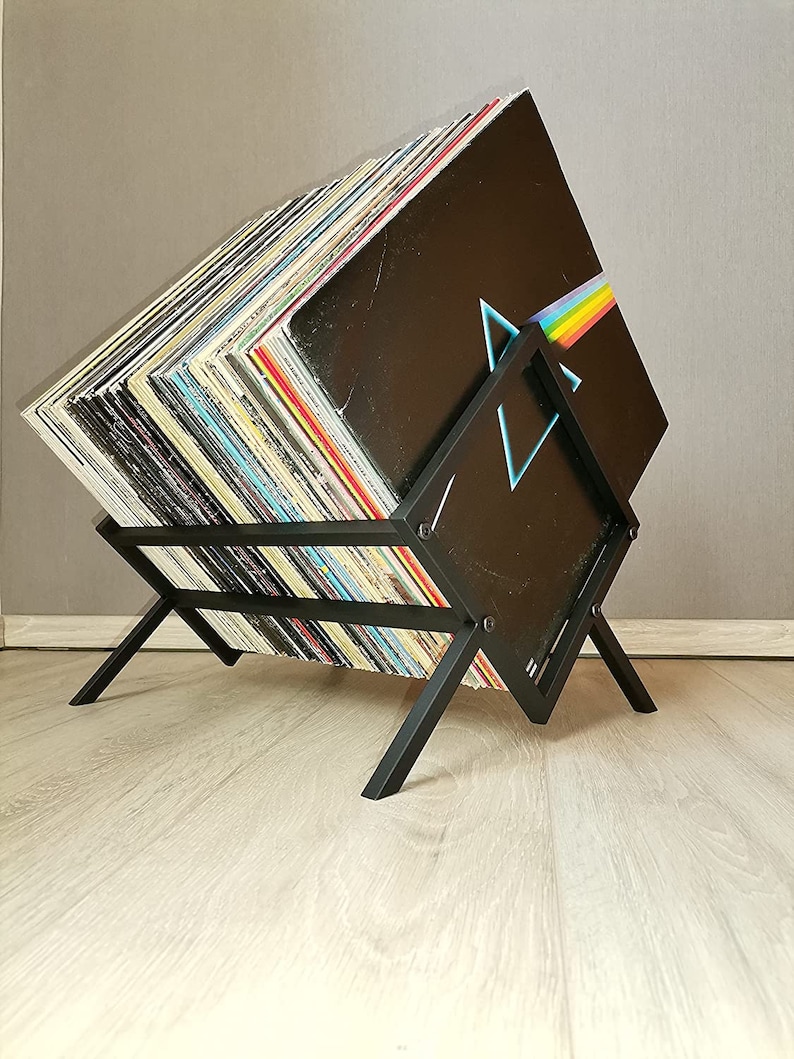 Celloni Record Stand, Record Storage, Record Shelf, Record Storage - Etsy