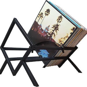 Celloni Record Stand, Record Storage, Record Shelf, Record Storage - Etsy