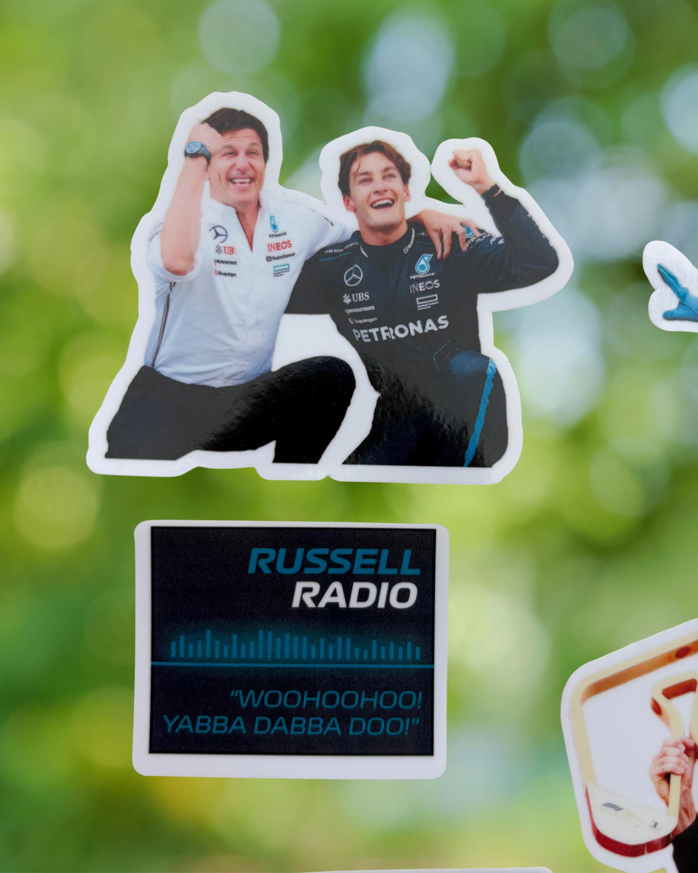 George Russell Stickers - Austrian Grand Prix - Etsy