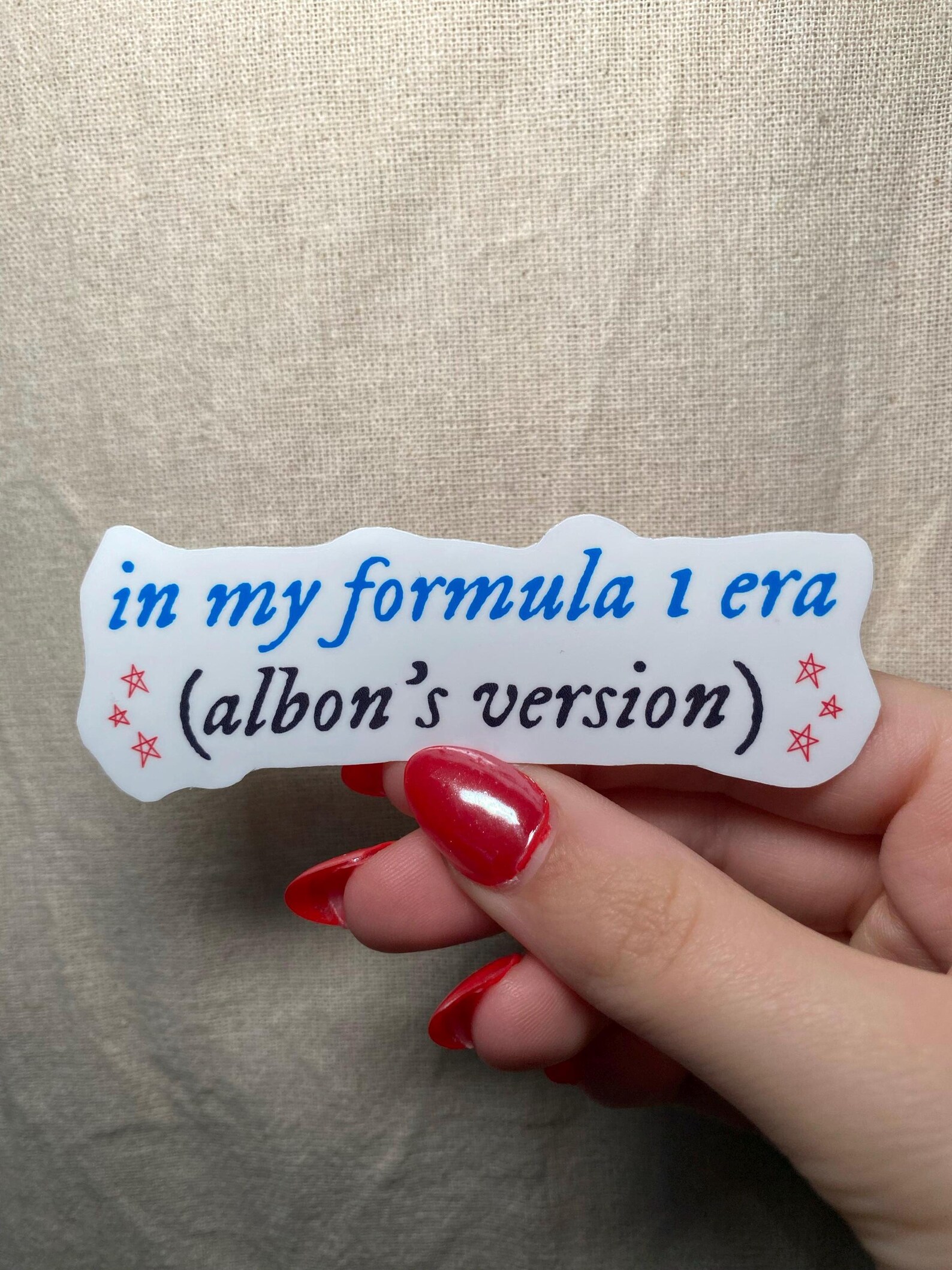 Williams Formula 1 Stickers Alex Albon, Logan Sargeant, Franco ...