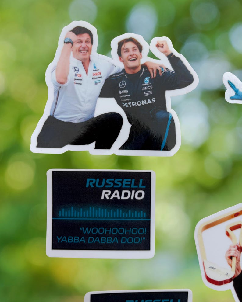 George Russell Stickers - Austrian Grand Prix - Etsy