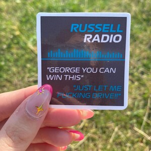 George Russell Stickers - Austrian Grand Prix - Etsy