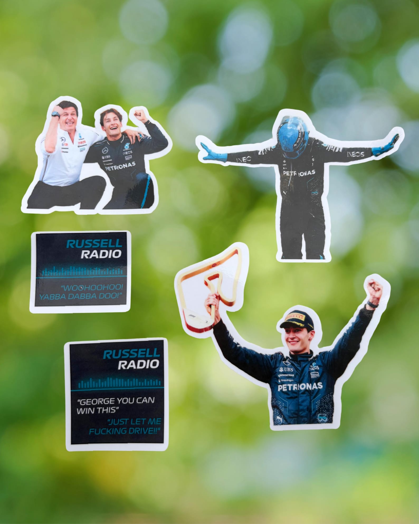 George Russell Stickers - Austrian Grand Prix - Etsy