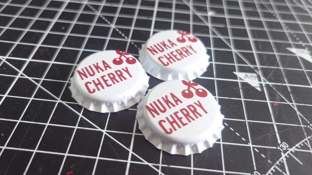 Fallout Nuka Cherry Caps Fan Made Plus 1x FREE Fallout Sticker - Etsy