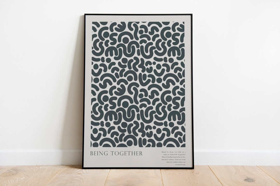 Being Together / Minimalist Printable Poster / Downloadable - Etsy