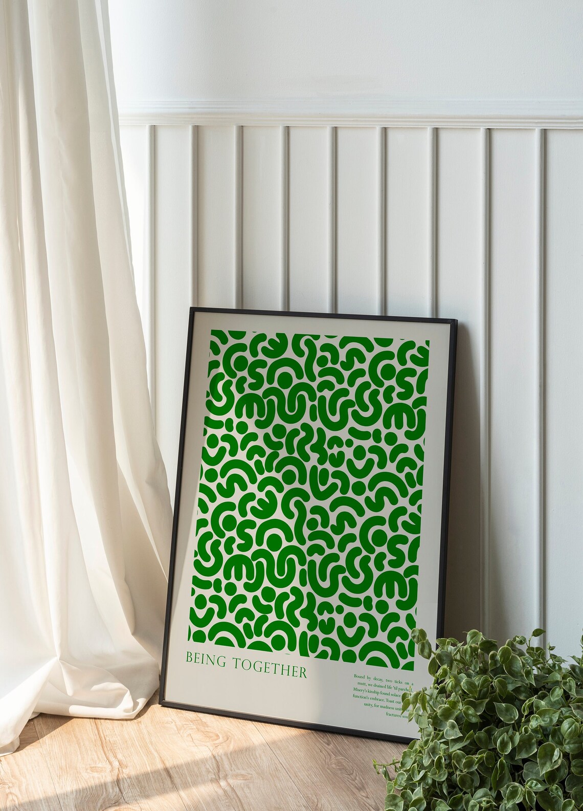 Being Together / Minimalist Printable Poster / Downloadable - Etsy