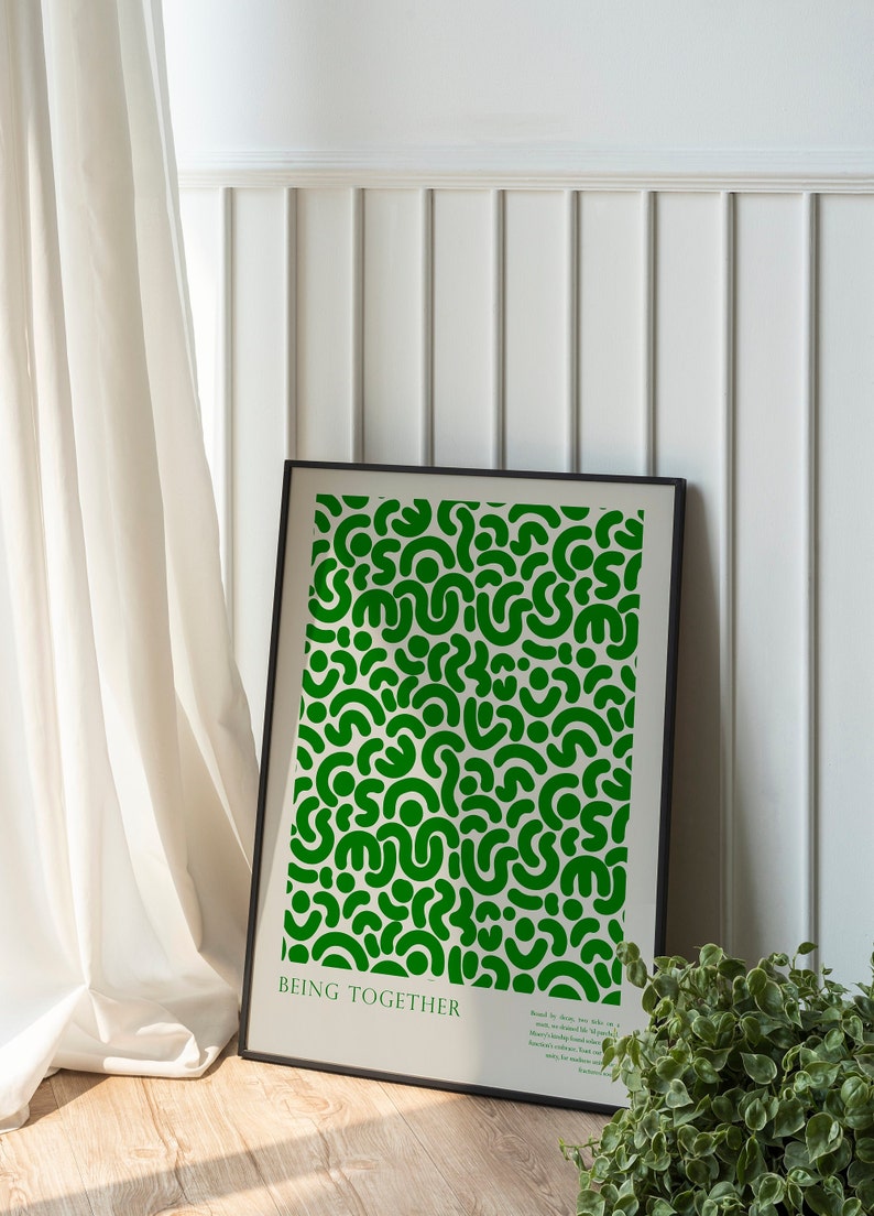 Being Together / Minimalist Printable Poster / Downloadable - Etsy