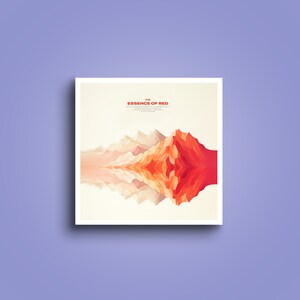 The Essence of Red Minimalist Red Color Theory Poster Color Psychology ...