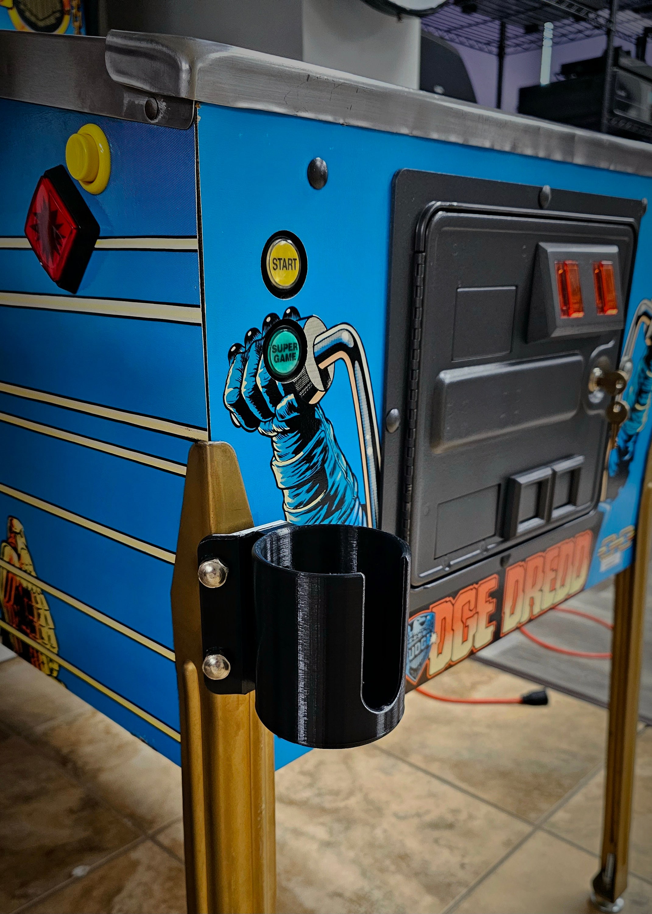 Pinball Machine Drink Holder - Etsy