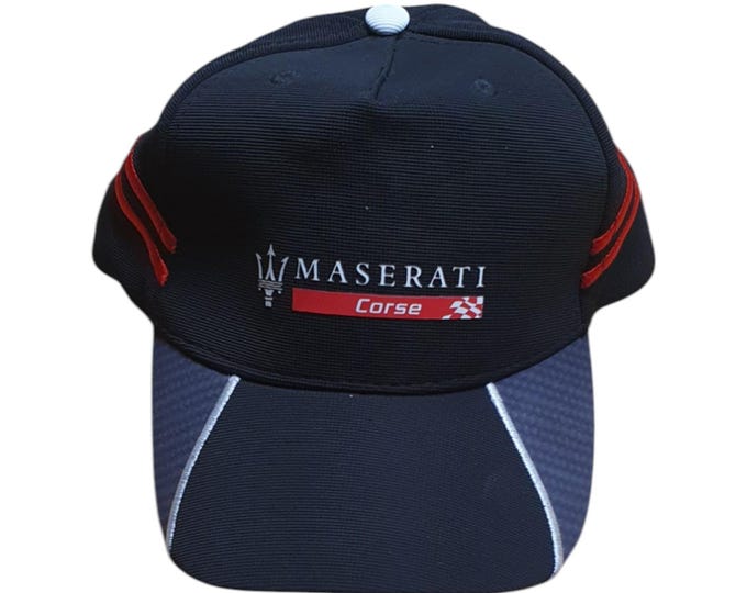 Maserati Corse Motorsport Hat Cap - Etsy
