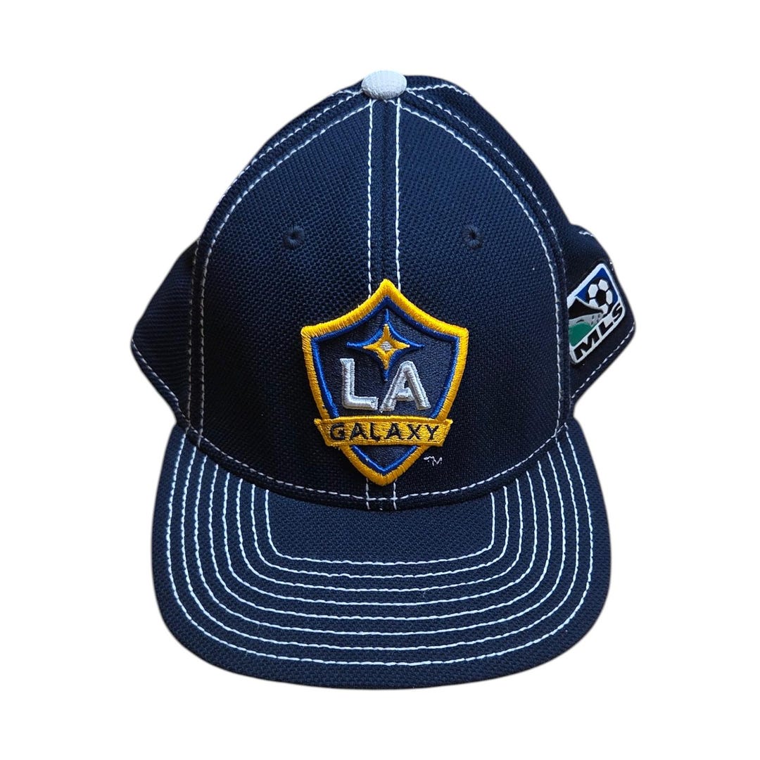 Adidas Los Angeles Galaxy MLS Football Soccer Retro Vintage Hat Cap L ...