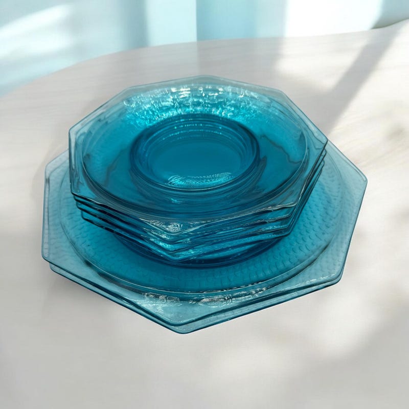 Turquoise Blue Glass - Etsy