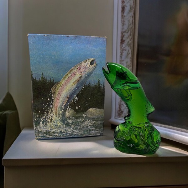 Fish Vintage Avon Bottle - Etsy